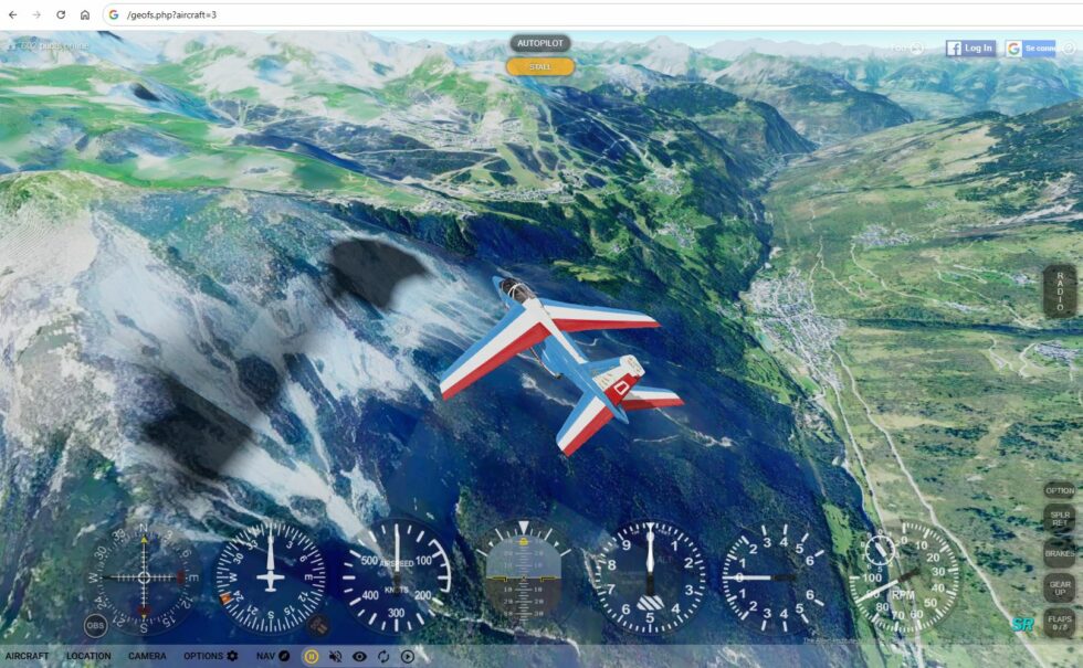 GeoFS : Découvrez la Terre vue du ciel grâce à ce simulateur de vol en ...